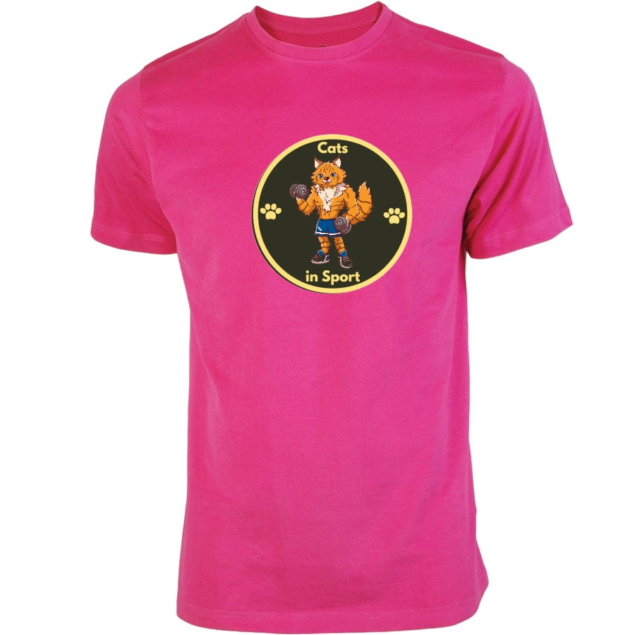 Cats in Sport a Fun Kids T-Shirt for Children who love Sport & Cats ...